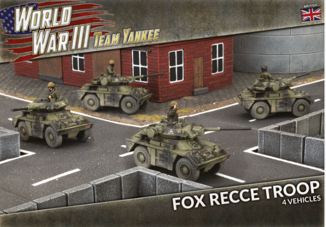 WWIII TEAM YANKEE: Fox Recce Troop. British – Mythicos
