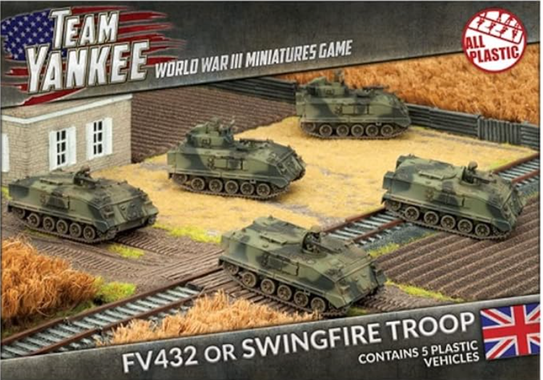 WWIII Team Yankee: FV432 or Swingfire Troop. British – Mythicos