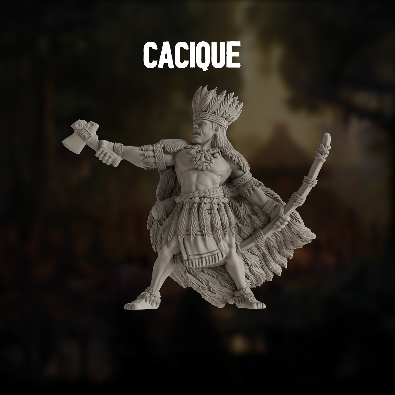 Mythic Earth: Taino – Cacique Warlord – Mythicos