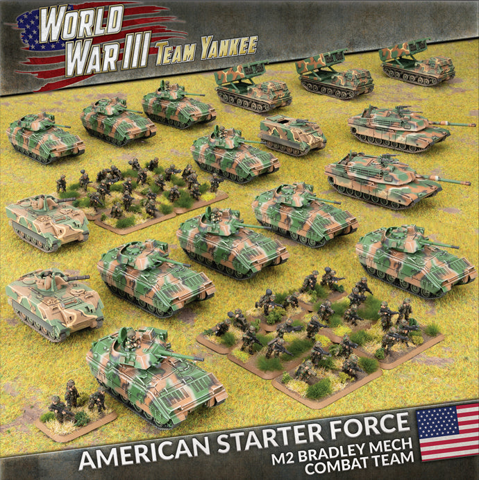 WWIII Team Yankee: American Starter Force: M2 Bradley Mech Combat Team ...
