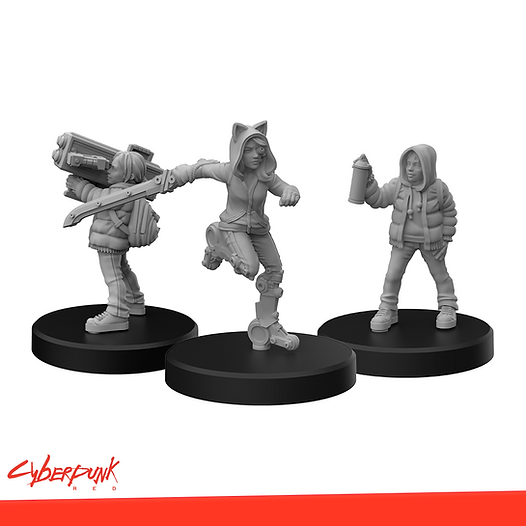 Cyberpunk RED Miniatures - Generation Red B – Mythicos