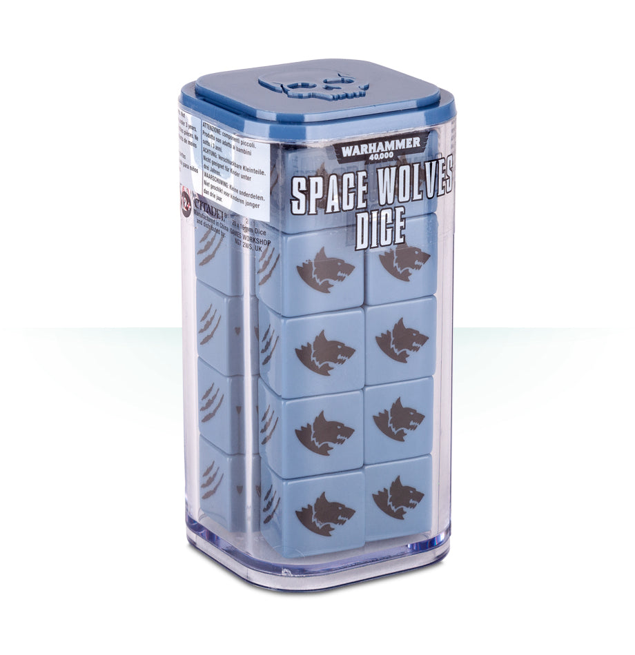 Space Wolves Dice (Out of Print) – Mythicos