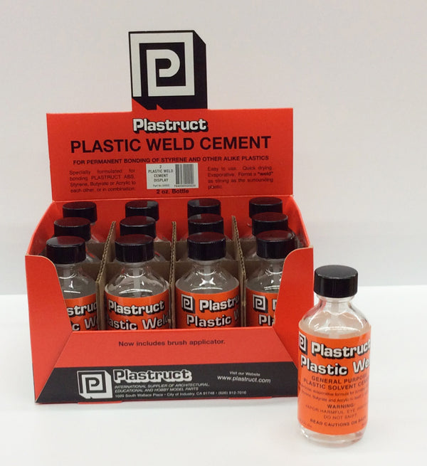 Plastruct Plastic Weld Cement (2oz per Bottle) – Mythicos