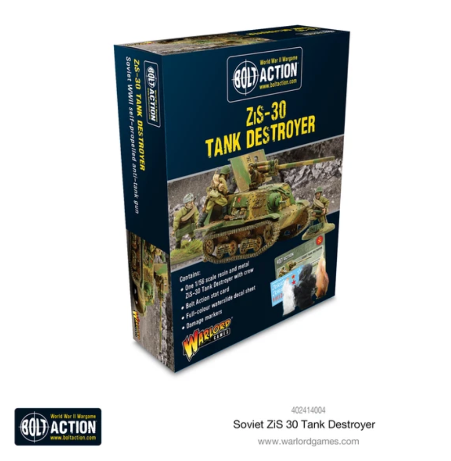 Soviet ZIS-30 Tank Destroyer – Mythicos