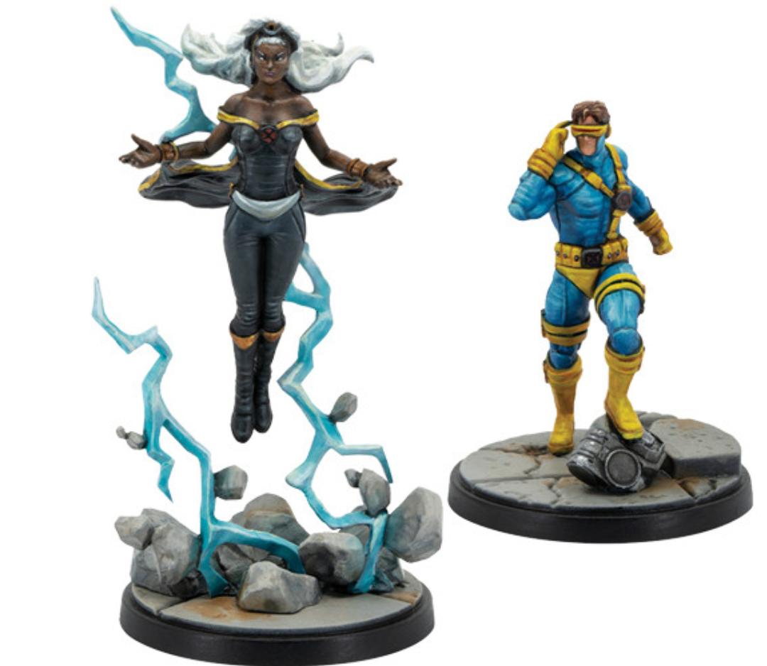 Marvel Crisis Protocol: Storm & Cyclops Character Pack – Mythicos