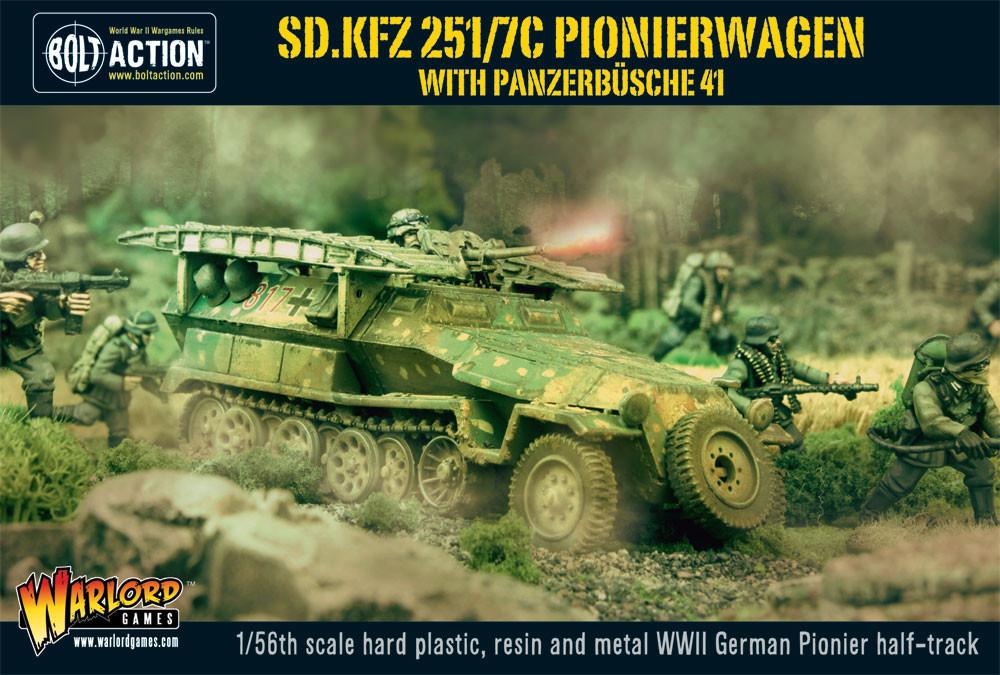 SD.KFZ 251/7C Pionierwagen with Panzerbusche 41 – Mythicos