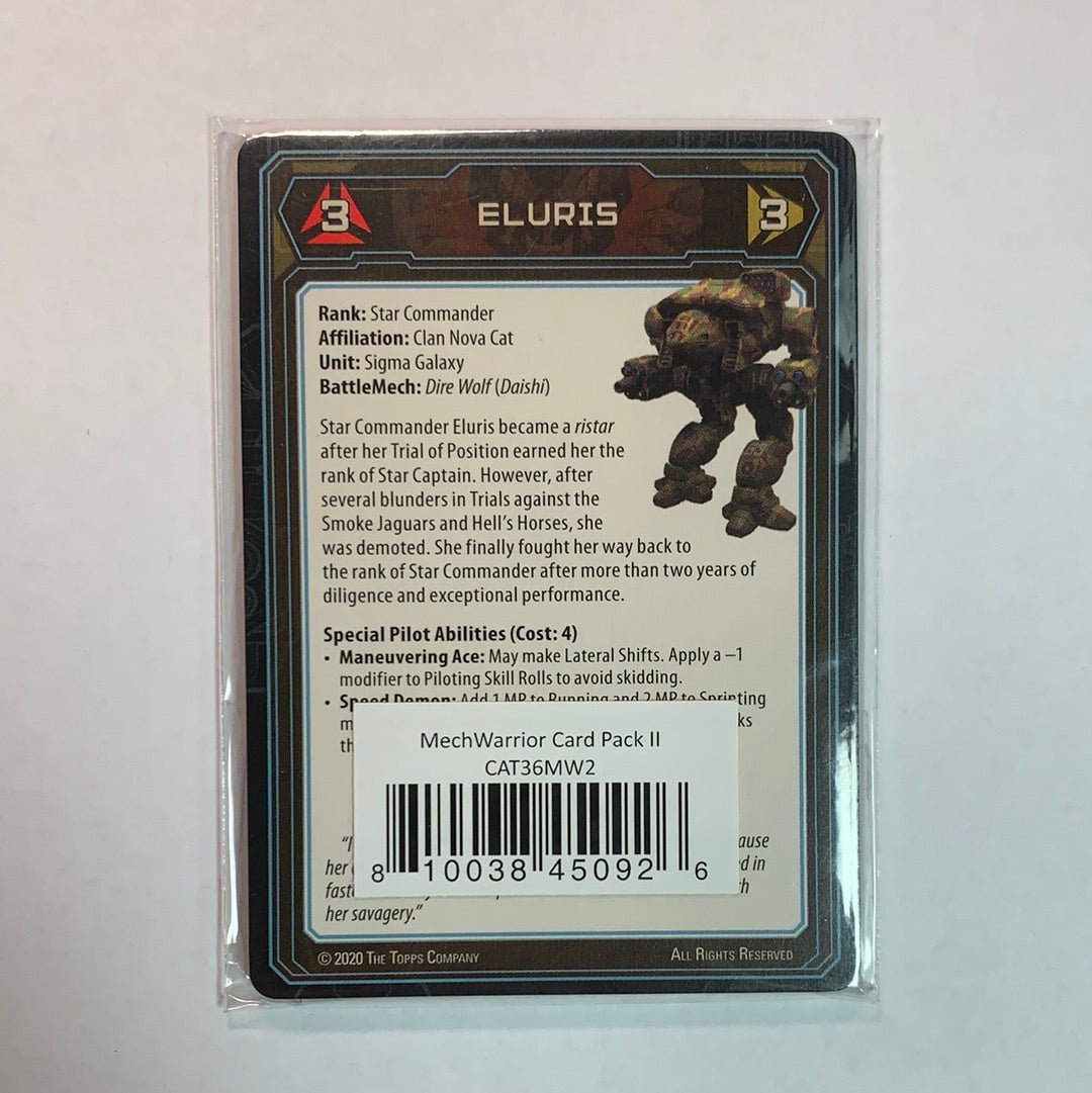 Battletech: MechWarrior Card Pack 2 – Mythicos