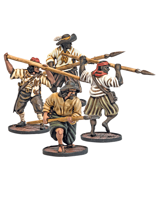 Blood & Plunder: Lanceros Unit Pack – Mythicos